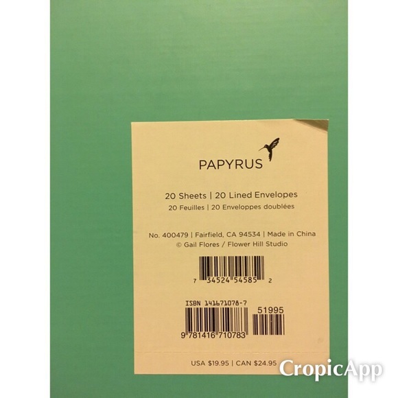 Accessories | Papyrus 2 Sheets 20 Envelopes | Poshmark
